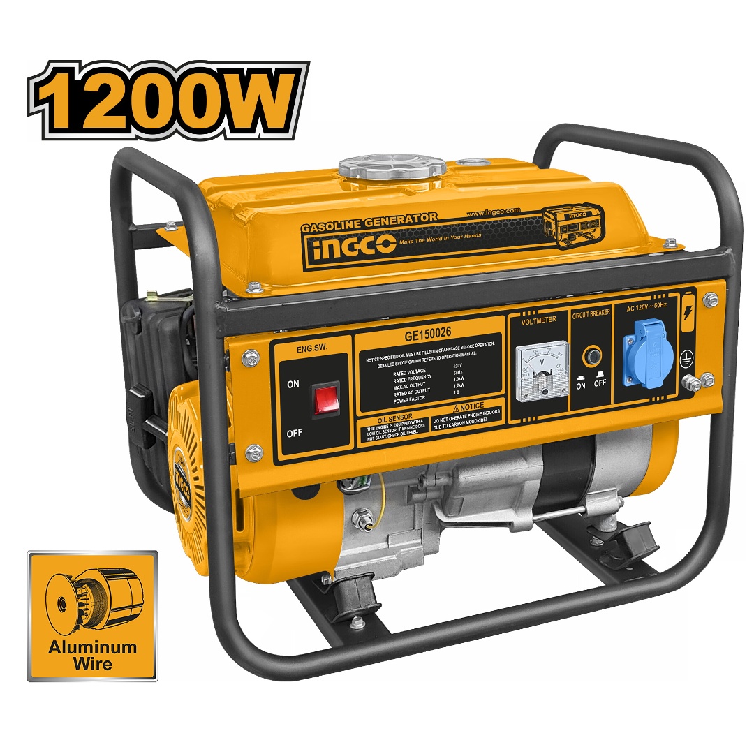 GENERADOR 1200W (MOD NUEVO) INGCO GE150026