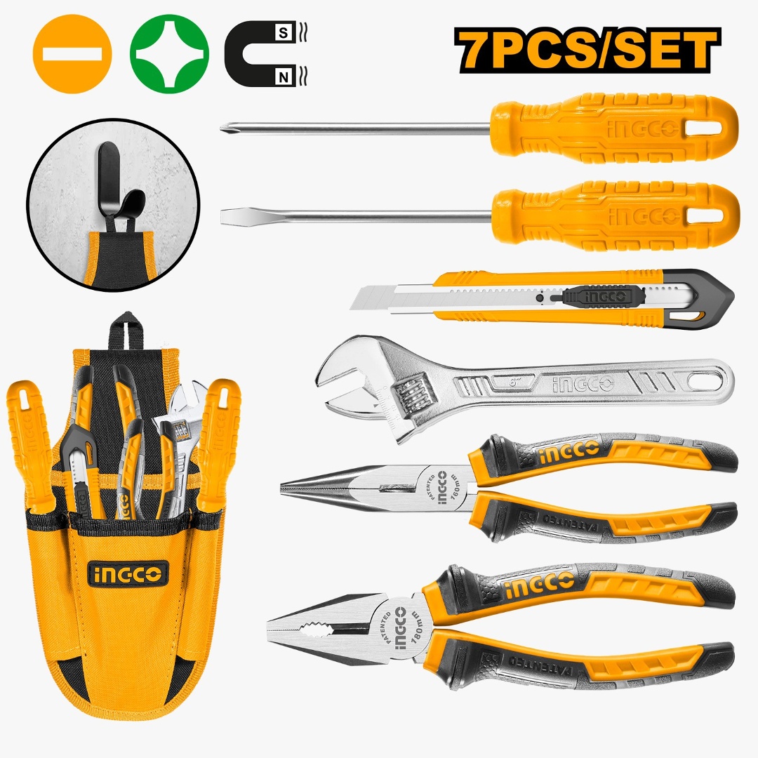 SET X7 HERRAMIENTAS MANUALES HKTHP20807 INGCO SUPER SELECT