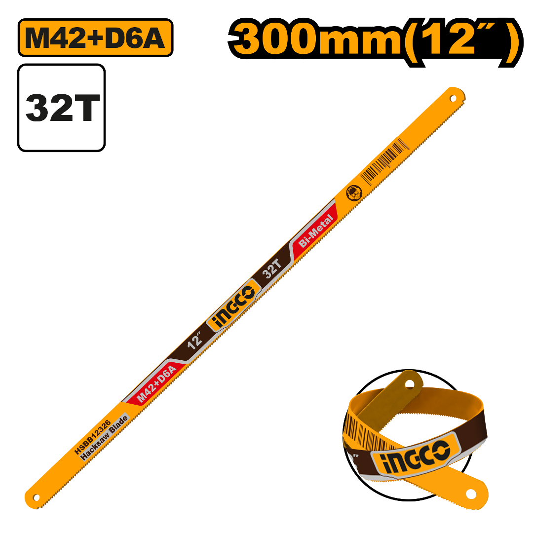 HOJA DE SIERRA 12" 32 DIENTES INGCO HSBB12326